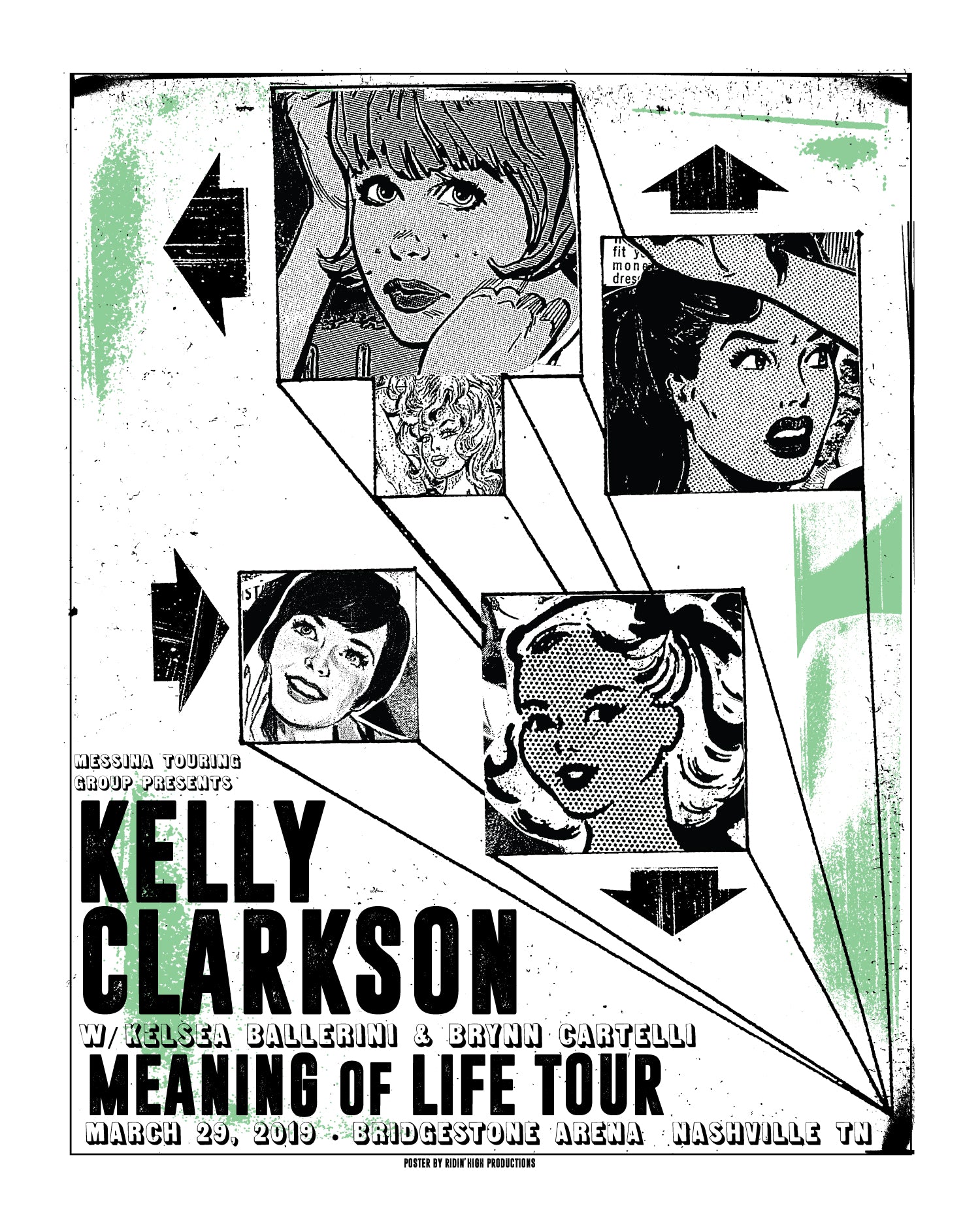 KELLY CLARKSON POSTER – Ridin' High Productions