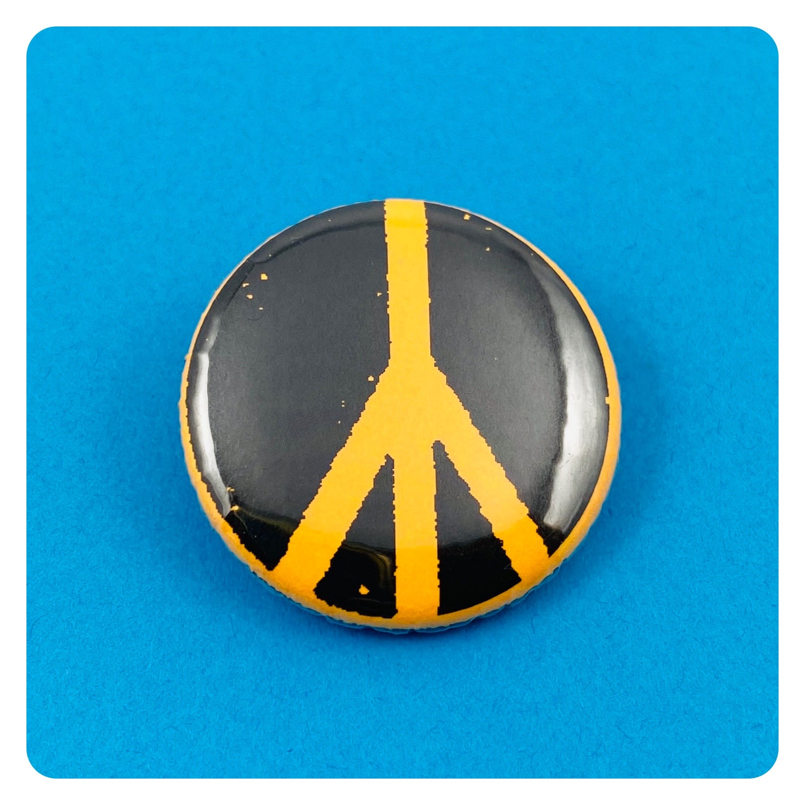 Peace Sign Button – Ridin' High Productions